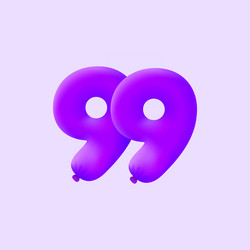 Number 99 Vector Images (over 850)