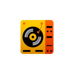 Dj icons Royalty Free Vector Image - VectorStock