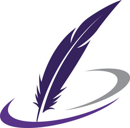 Hand drawn feathers Royalty Free Vector Image - VectorStock