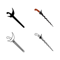 Keris icon Royalty Free Vector Image - VectorStock