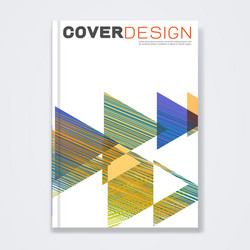 Cover template brochure layout book Royalty Free Vector