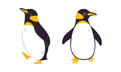 Penguin Side View Vector Images (78)