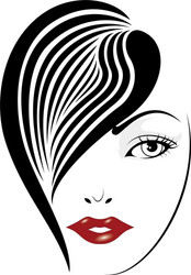 Glamour girl Royalty Free Vector Image - VectorStock