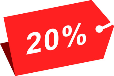 Tag icon template design Royalty Free Vector Image