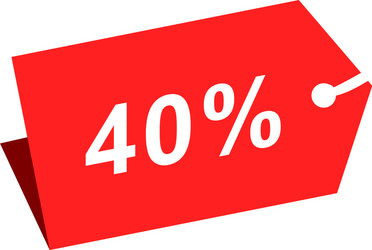 Tag icon template design Royalty Free Vector Image