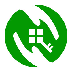 Team real estate logo template isolated Royalty Free Vector