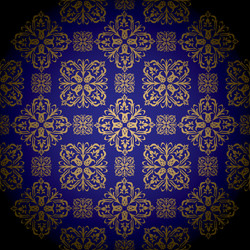 Floral royal wallpaper Royalty Free Vector Image