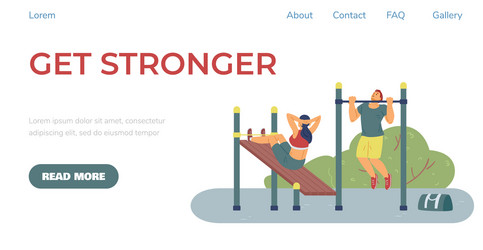 Code typographic header with tiny people Vector Image