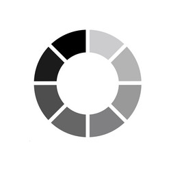 Download and upload icon simple flat symbol sign Vector Image