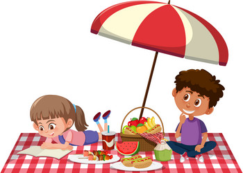 School Picnic Clip Art