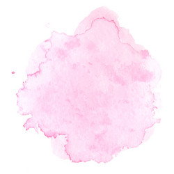 Soft pink powder color watercolor background Vector Image