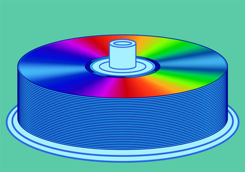 Stack of Cds Vector Images (over 230)