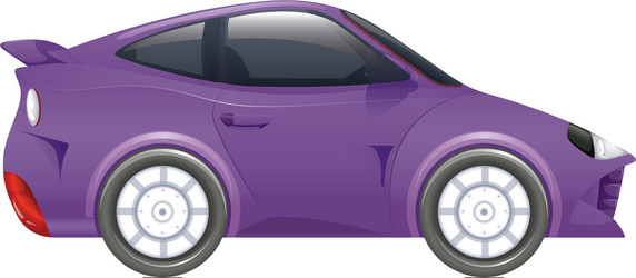 Purple Cartoon Race Car Vector Images (85)