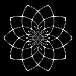 Circle design elements set Royalty Free Vector Image