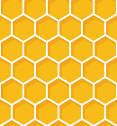 Seamless abstract honeycomb pattern Royalty Free Vector