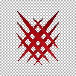 Claw scratch animal Royalty Free Vector Image - VectorStock