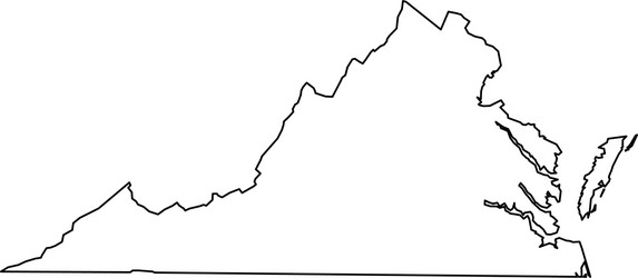 Virginia State Shape