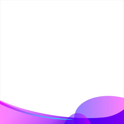 Gradient abstract footer Royalty Free Vector Image