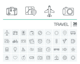 Mission concept outline round Royalty Free Vector Image