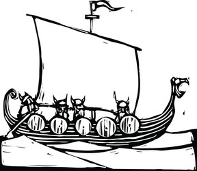 Viking Longship Vector Images (over 130)
