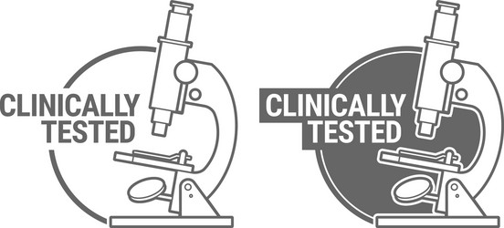 Lab tested label Royalty Free Vector Image - VectorStock