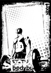 Bodybuilding Poses Vector Images (over 3,100)
