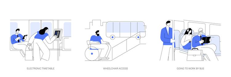 Abstract Bus Vector Images (over 7,600)