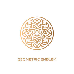 Geometric logo Royalty Free Vector Image - VectorStock