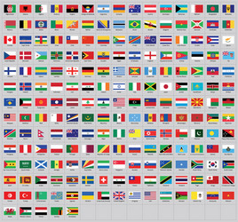 All Countries Flags Names Vector Images (45)