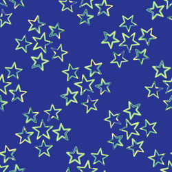 Bright star field texture seamless pattern Vector Image
