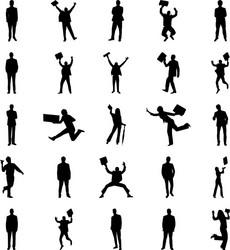 Human pictograms set Royalty Free Vector Image