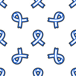 Awareness ribbon icons Royalty Free Vector Image