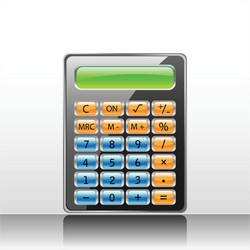 Calculator Royalty Free Vector Image - VectorStock