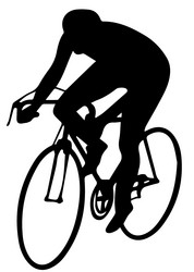 Black and white man Royalty Free Vector Image - VectorStock