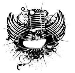 Microphone mc Royalty Free Vector Image - VectorStock
