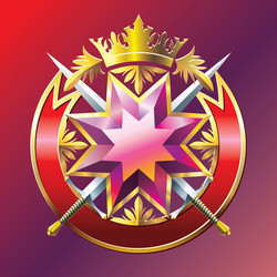 Iron wings Royalty Free Vector Image - VectorStock