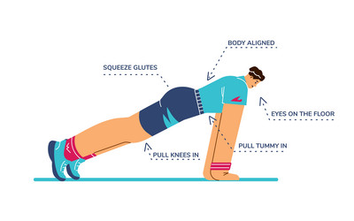 Plank Hold Vector Images (over 570)