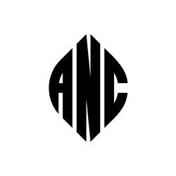 Anc logo letter design Royalty Free Vector Image