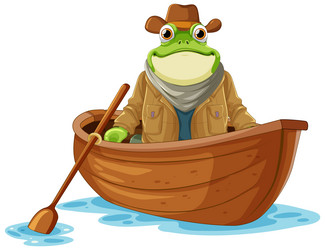 Frog Boat Drawing Vector Images (42)