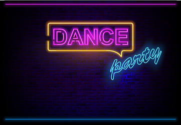 Neon Dance Vector Images (over 7,100)