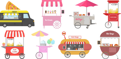 Food Carts Vector Images (over 37,000)