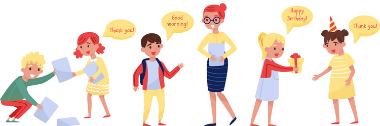 Children Serving Others Clipart