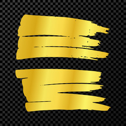 Scribble with a gold marker Royalty Free Vector Image