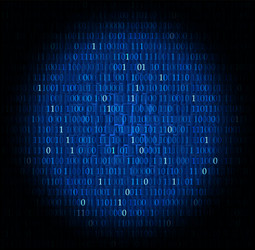 Technology concept hex code digital background Vector Image