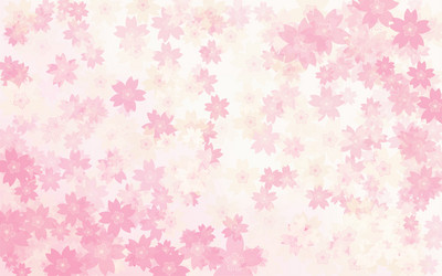 Spring background material cherry blossom Vector Image