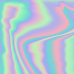 Vibrant gradient holographic texture Royalty Free Vector