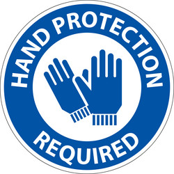 Head protection required sign on white background Vector Image