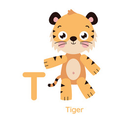 Alphabet Letter T and Tiger Vector Images (over 110)