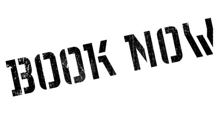 Book now stamp Royalty Free Vector Image - VectorStock