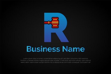 Mechanical R Logo Vector Images (over 210)